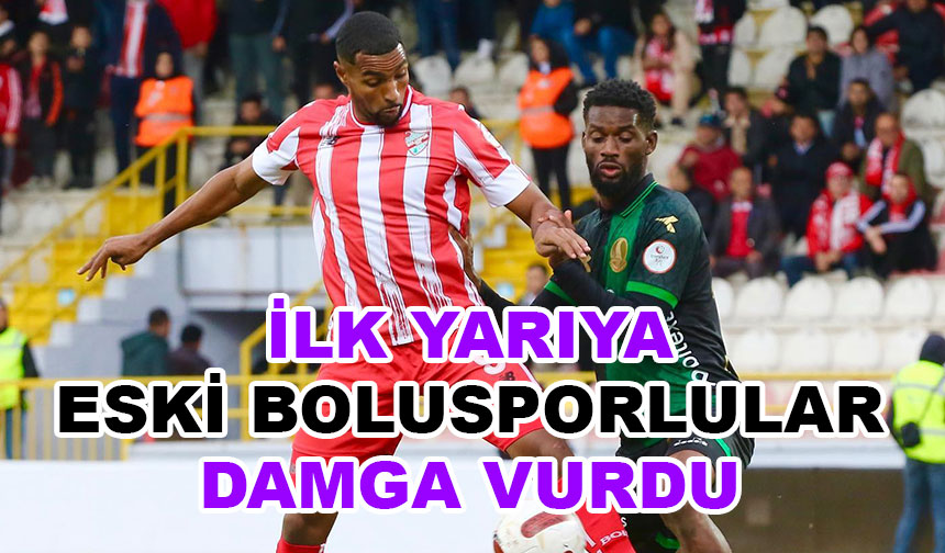 Bolu'da ilk yarıya eski Bolusporlular damga vurdu - Bolu Takip Gazetesi ...